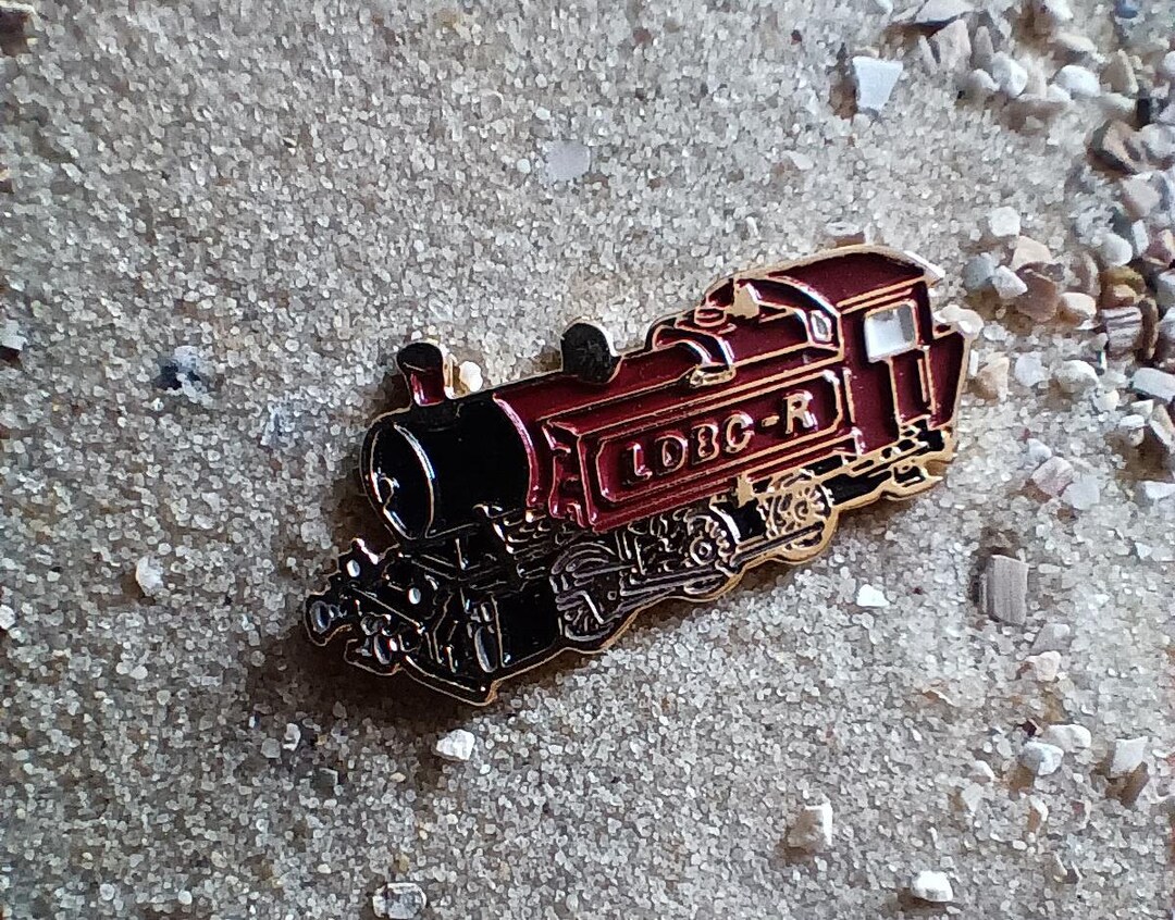 Lapel Pin LOKOMOTIVE LDBCR Railway Train Model Building Collector ...
