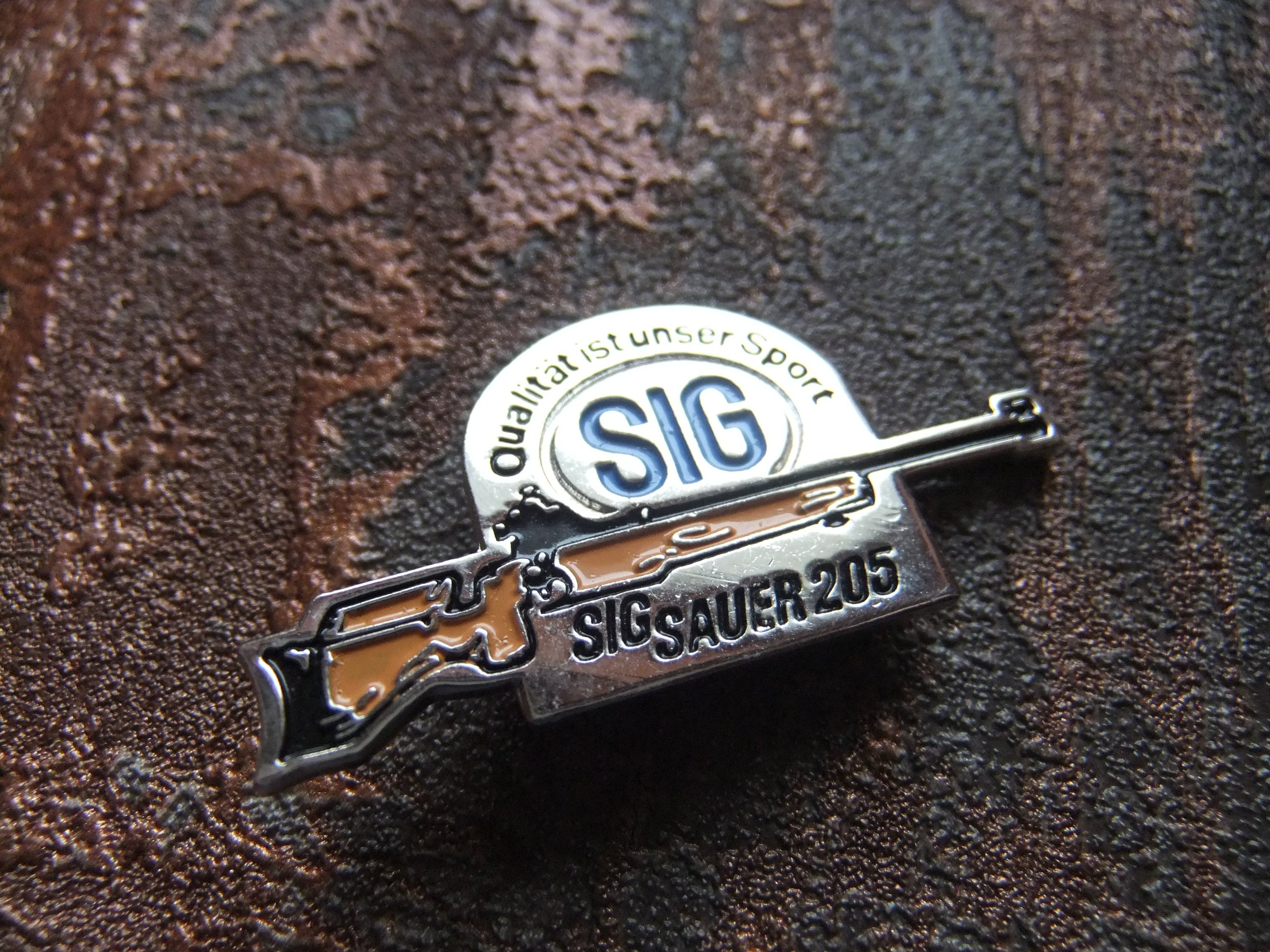 SIG SAUER 205, Rifle PIN Lapel Pin Promotional Item for Shooting Sports ...