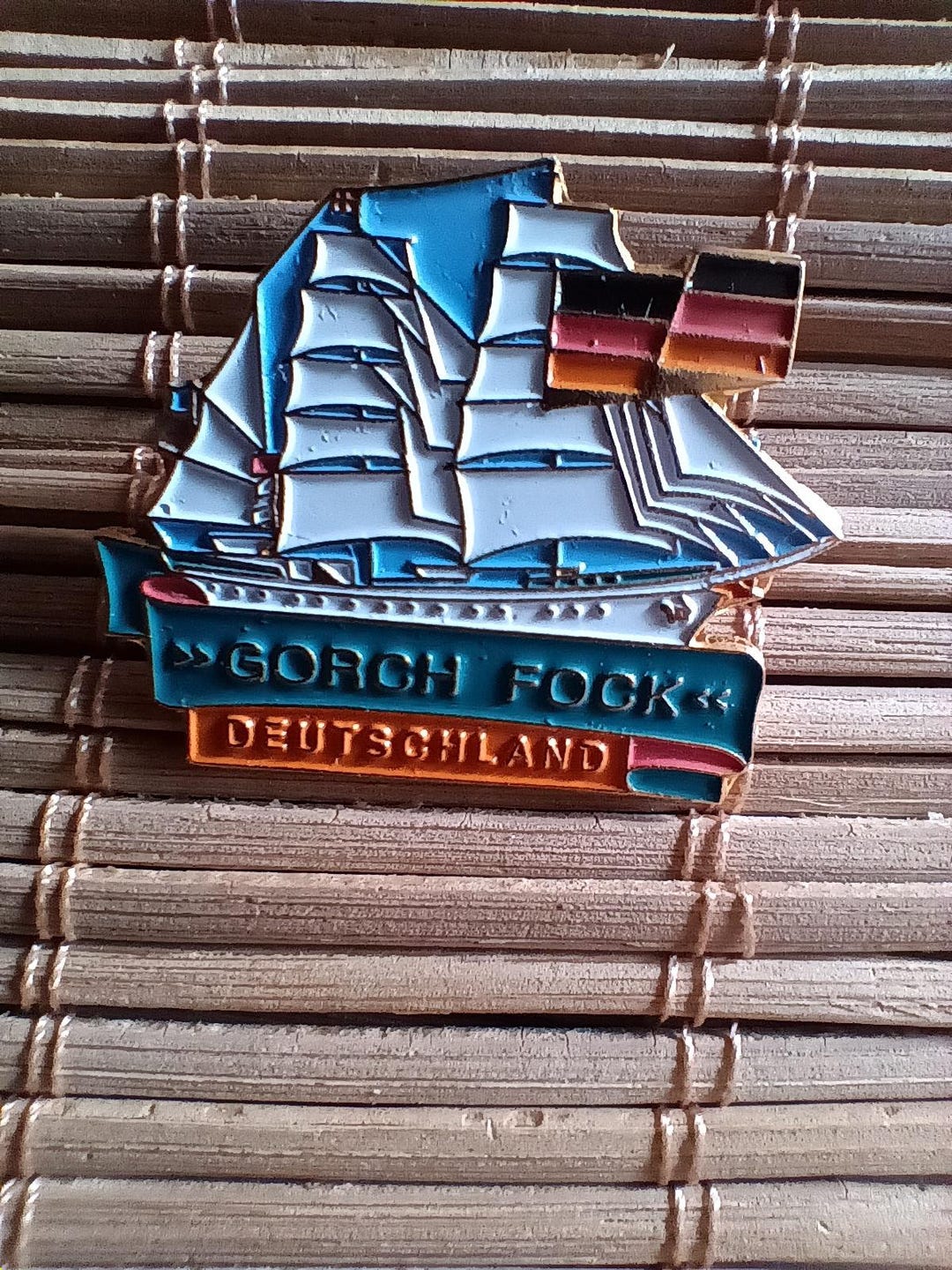 Lapel Pin German Training Ship GORCH FOCK Sailing Ship - Etsy