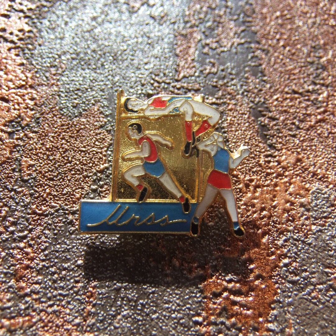 Pin Soviet Union Sport, Urss, Russia?, Athletics, Collector, Vintage - Etsy