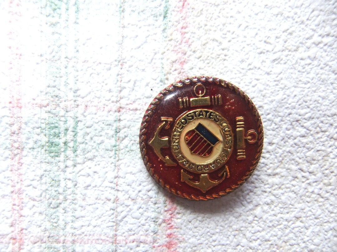 Pin United States Coast Guard, Collector, USA, - Etsy