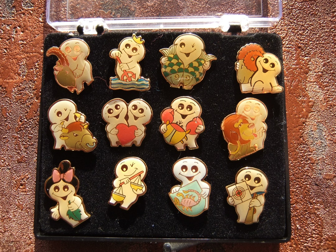 PIN Pin Detergent Advertising, Henkel Mascot Bio Maga, Zodiac Sign Set ...