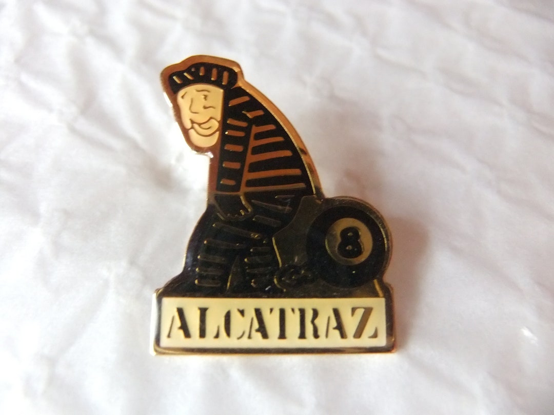 Pin Lapel Pin ALCATRAZ Prison Jail Justice Penitentiary Collector ...