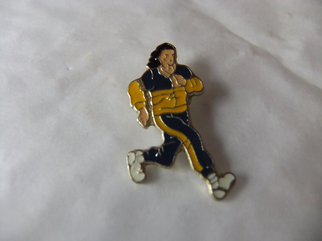 Pin Lapel Pin Runner Jogger Sport Leisure Collectible - Etsy