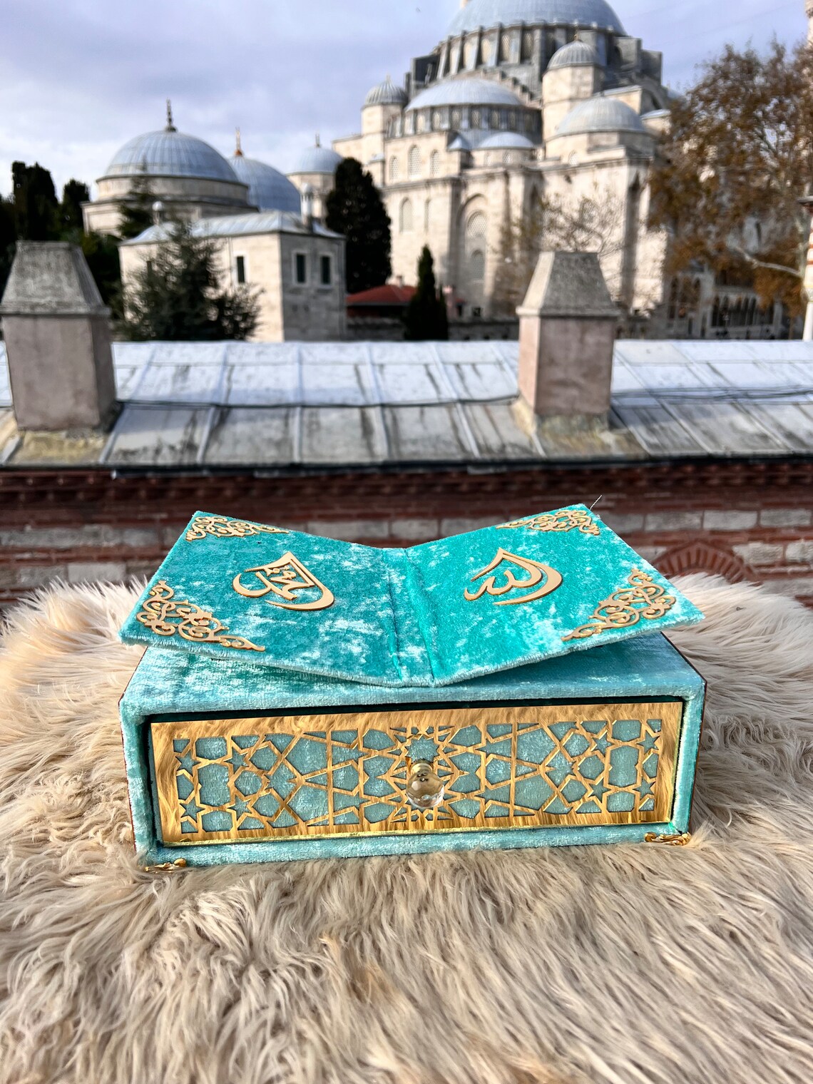 Luxury Quran Islamic Gift Wooden Box Ramadan Gift Set for - Etsy