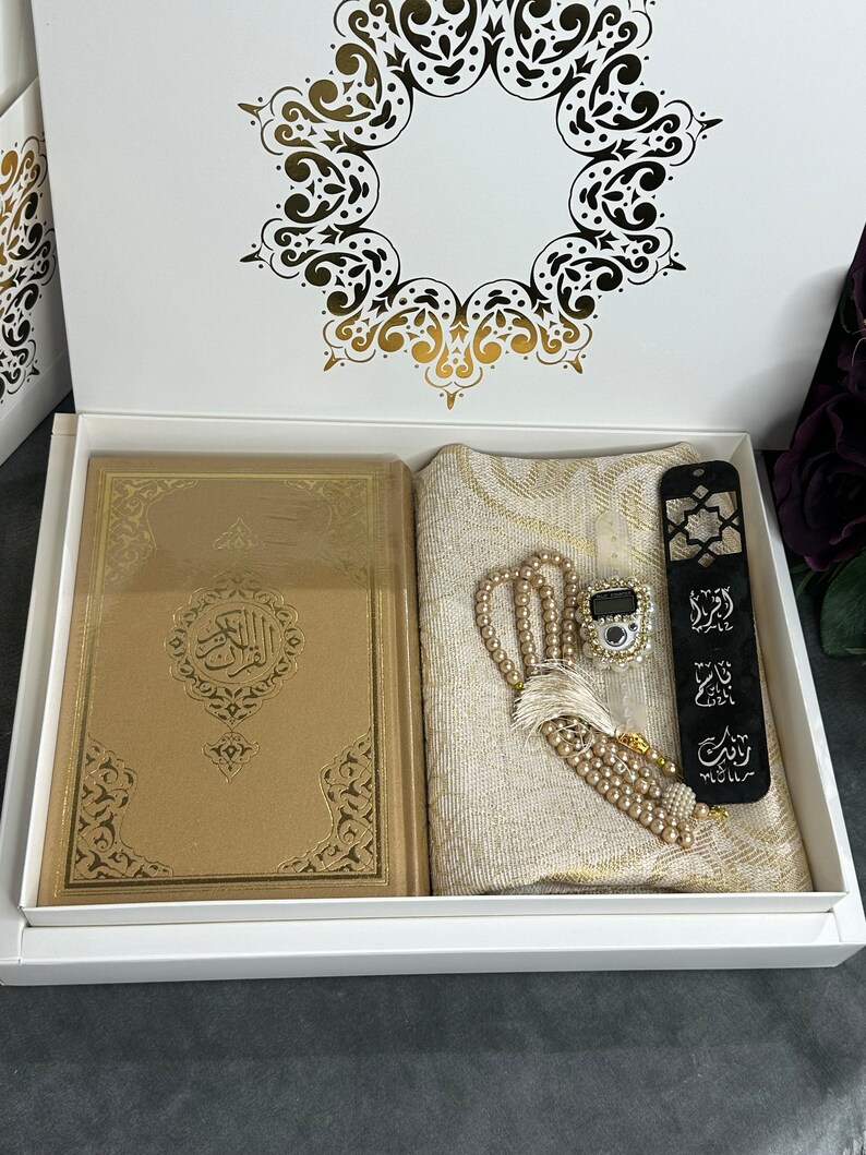 Prayer Quran Gifts, Luxury Islamic Gift Set, Muslim Gift, Ramadan Gift ...