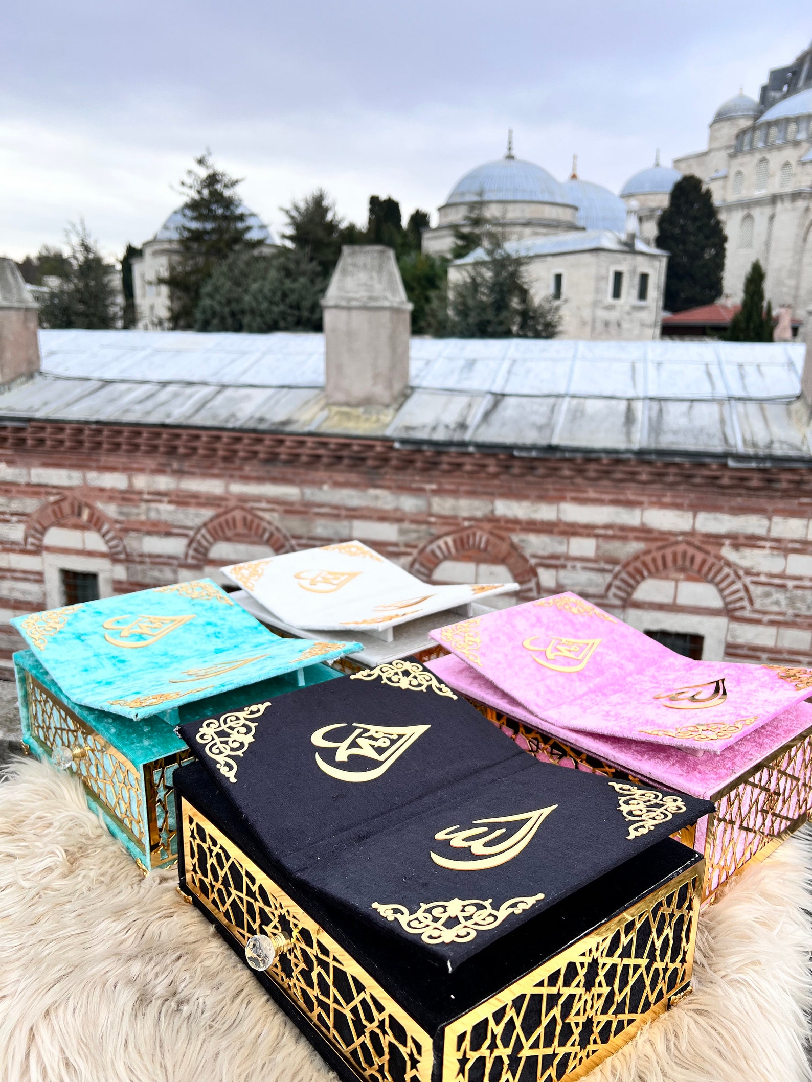 Luxury Quran Islamic Gift Wooden Box Ramadan Gift Set for - Etsy