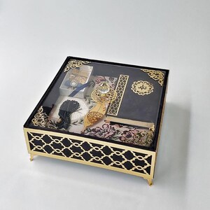 Personalized Luxury Velvet Box Set, Quran Prayer Mat Islamic Gift Set ...