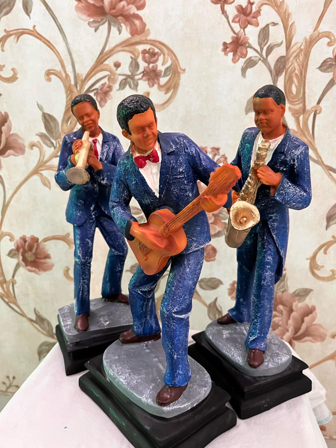 Resin Musician Figurines Set - Handcrafted Music Lover Gift - Etsy