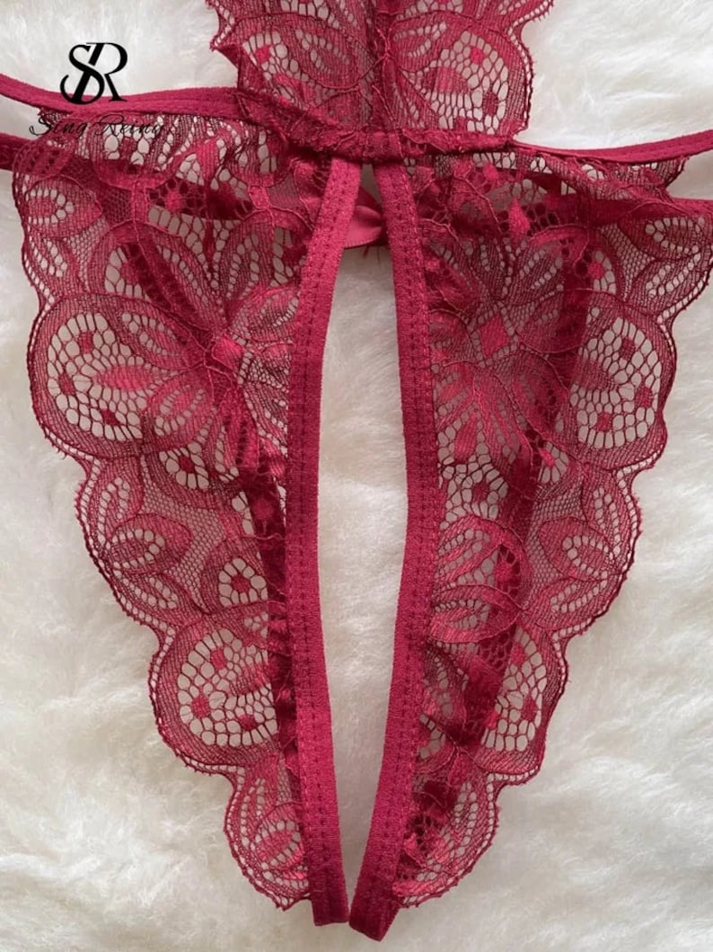 Open Crotch Lingerie Open Crotch Panties Extreme Open Etsy Canada