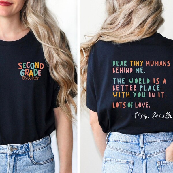 2nd Grade Teacher - Etsy