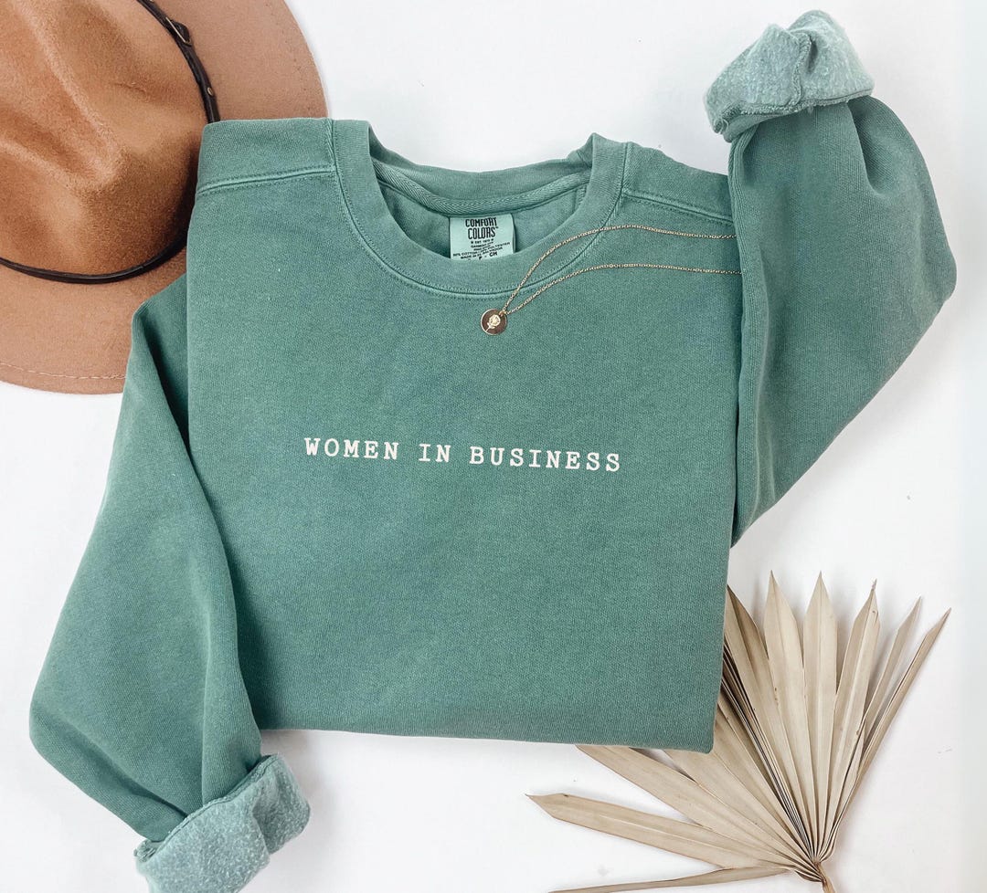 Women in Business Colors® Sweatshirt, Female Entrepreneur Gift, MBA ...