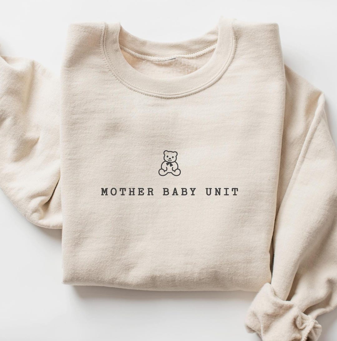 Mother Baby Unit Unisex Sweatshirt, Mother Baby Nurse Sweater, Neonatal ...