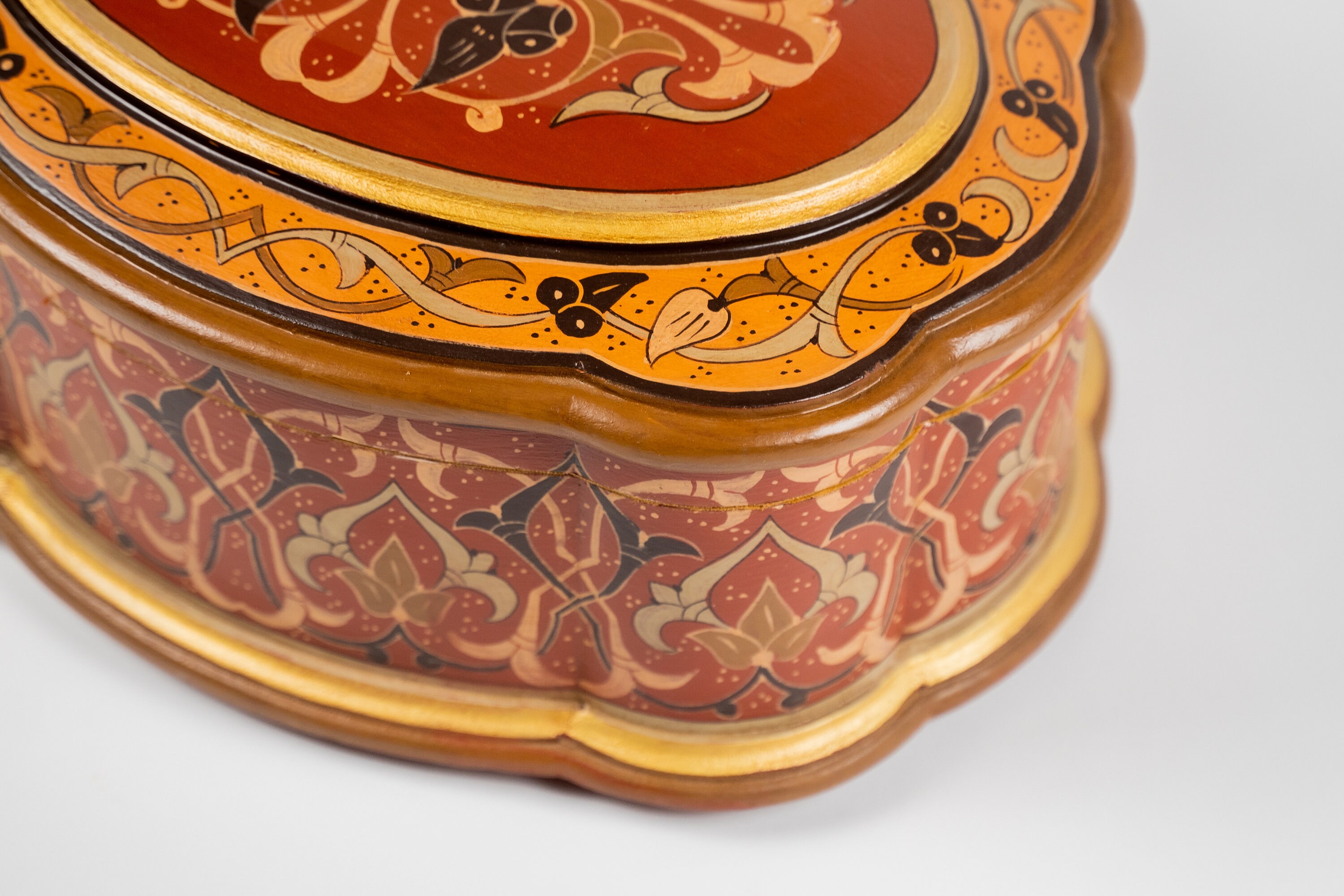 Decorative Chest- Hand Painted Chest- Arabic Wooden Chest - Etsy