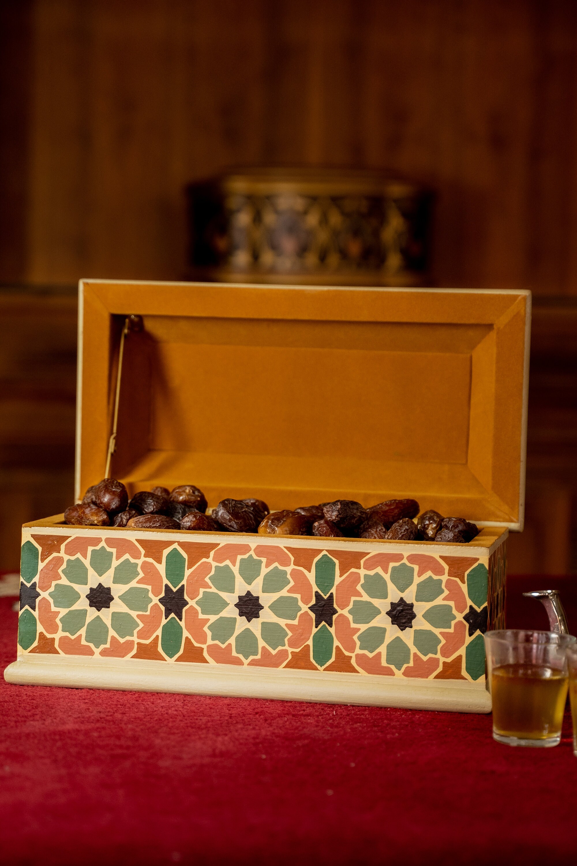 Moroccan Treasure- Hand Painted Chest- Decorative Chest - Etsy