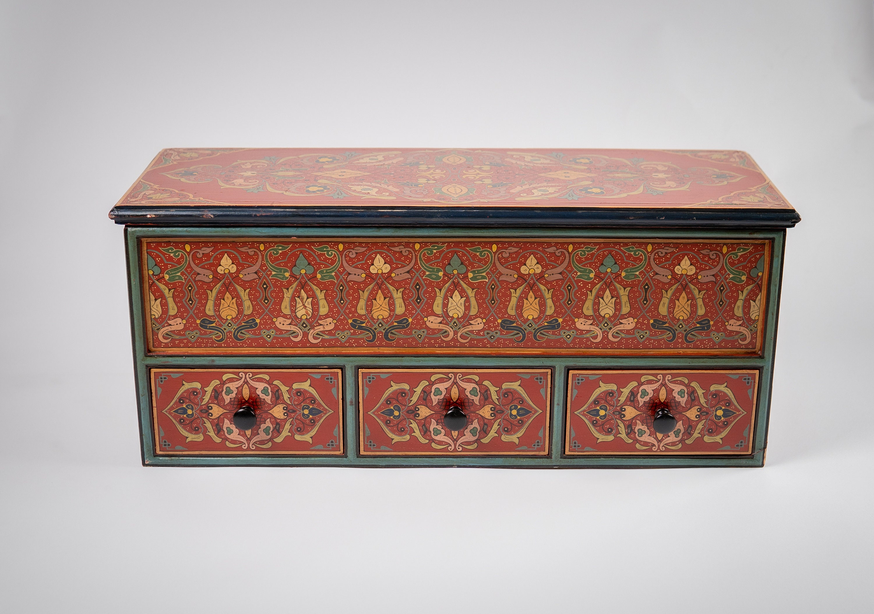 Handmade Treasure Box Traditional Design Trunk Decorative Chest - Etsy