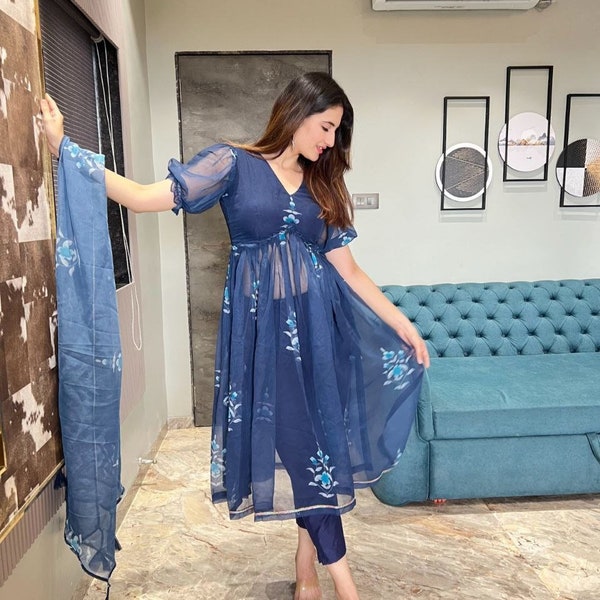 Aliya Cut Kurti - Etsy