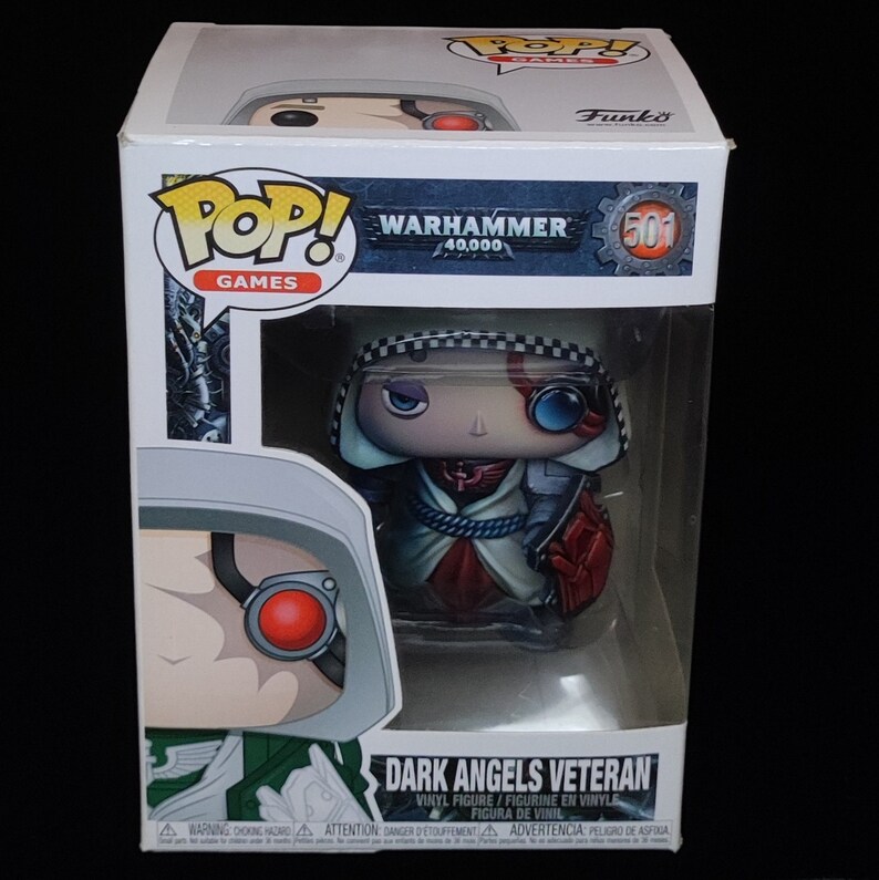 Funko Pop Repainted Repaint Hand Painted Dark Angels Veteran Space ...