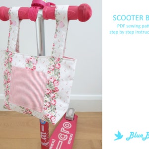 Scooter Bag PDF SEWING PATTERN With Step-by-step Instructions - Etsy UK