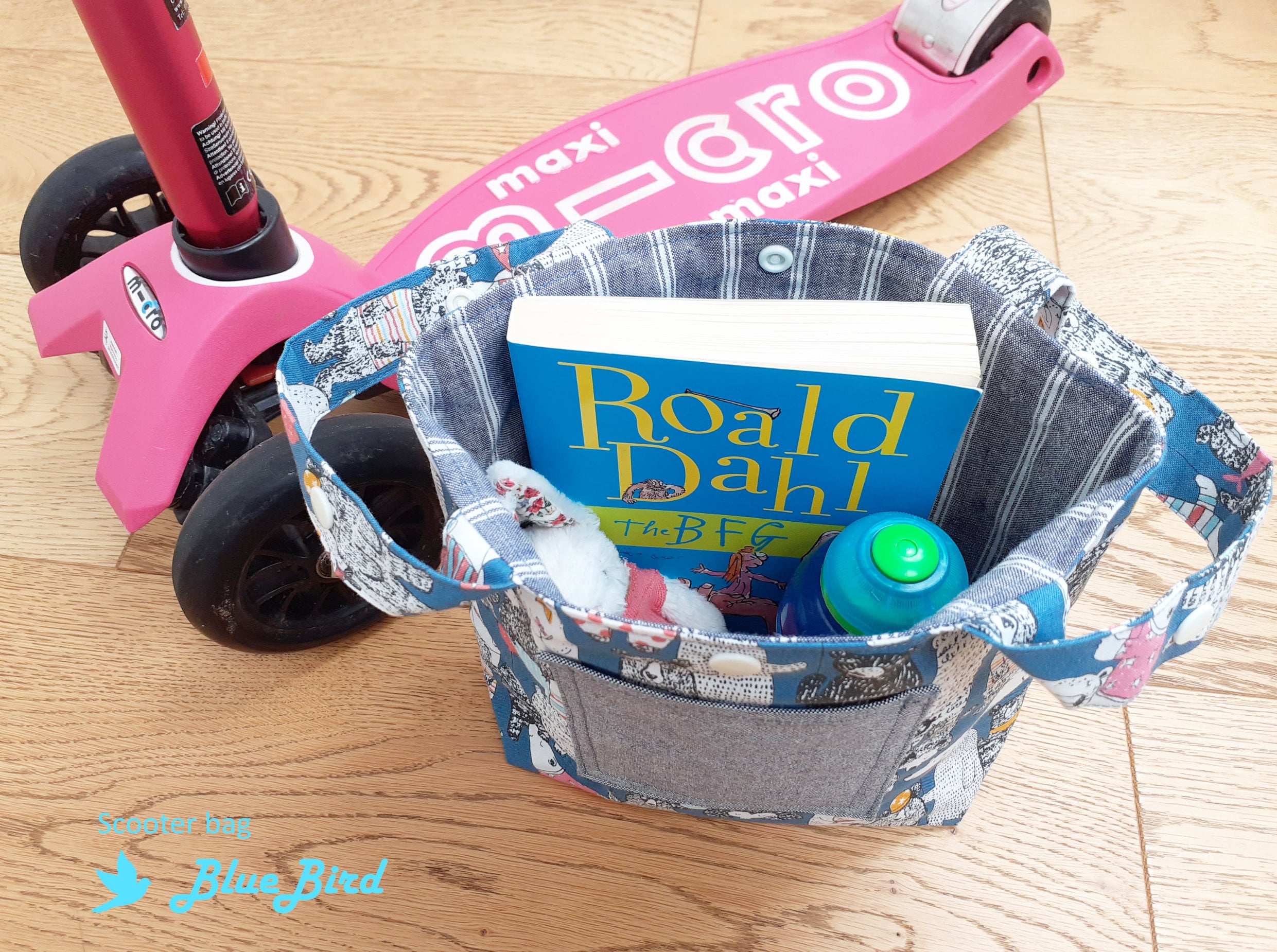 Scooter Bag PDF SEWING PATTERN With Step-by-step Instructions - Etsy