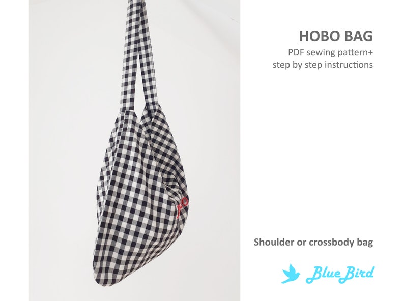 Hobo Bag PDF SEWING PATTERN With Step-by-step Instructions - Etsy