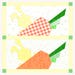 Bunny Rabbit With Carrot Quilt Block Pattern, 3 Sizes Included, FPP ...