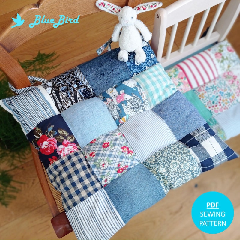 Patchwork Cushion - Etsy