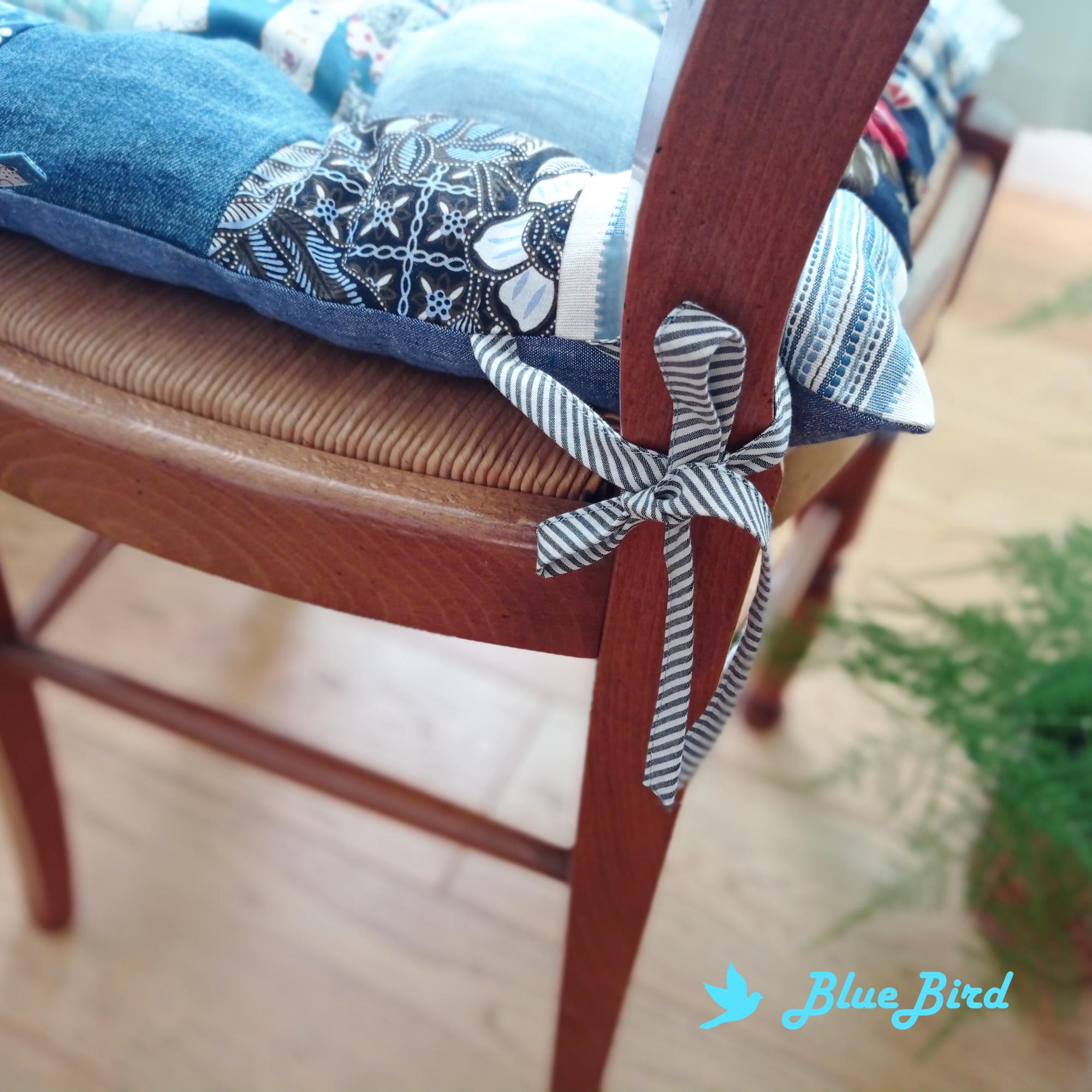 Beginner Seat Pad Sewing Pattern PDF | Scrap Fabric Patchwork Cushion ...
