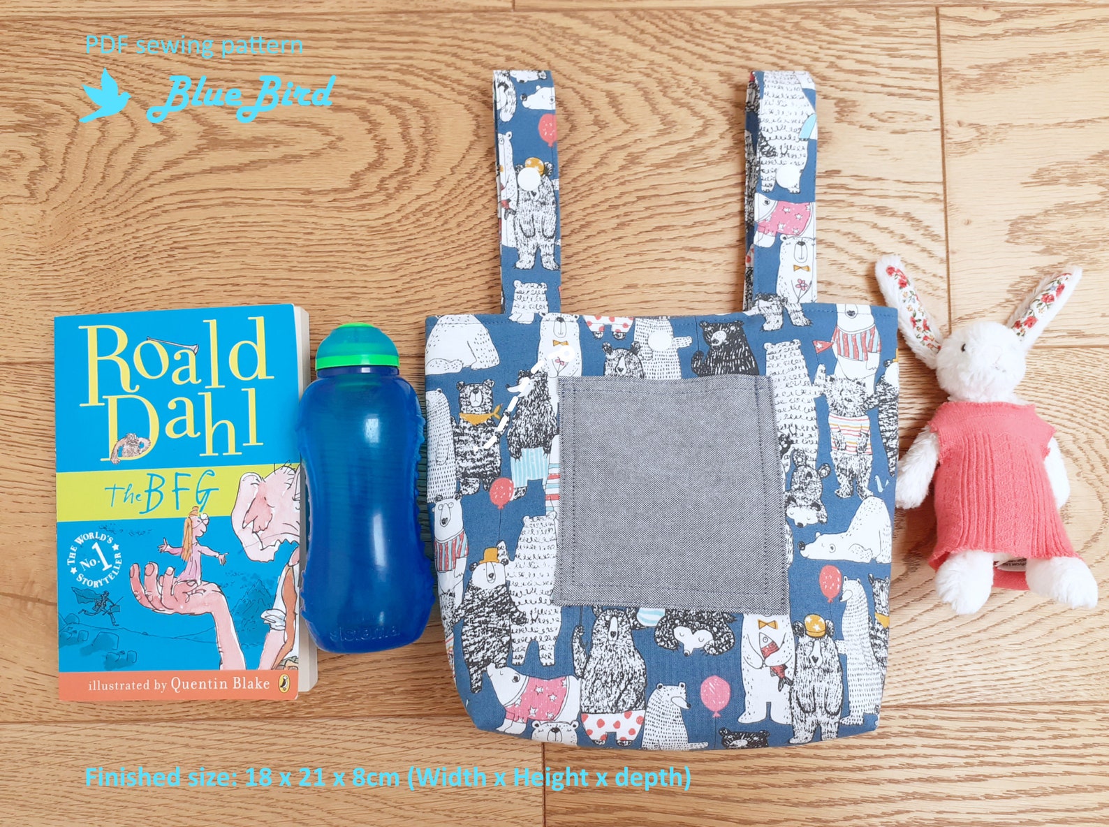 Scooter Bag PDF SEWING PATTERN With Step-by-step Instructions - Etsy UK