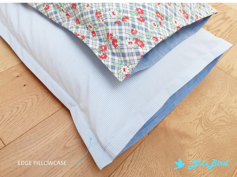 Edge Pillowcase PDF SEWING PATTERN in Standard and Toddler - Etsy