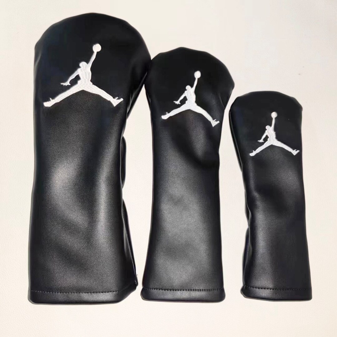 Air Jordan Leather Head Covers in Black - Etsy