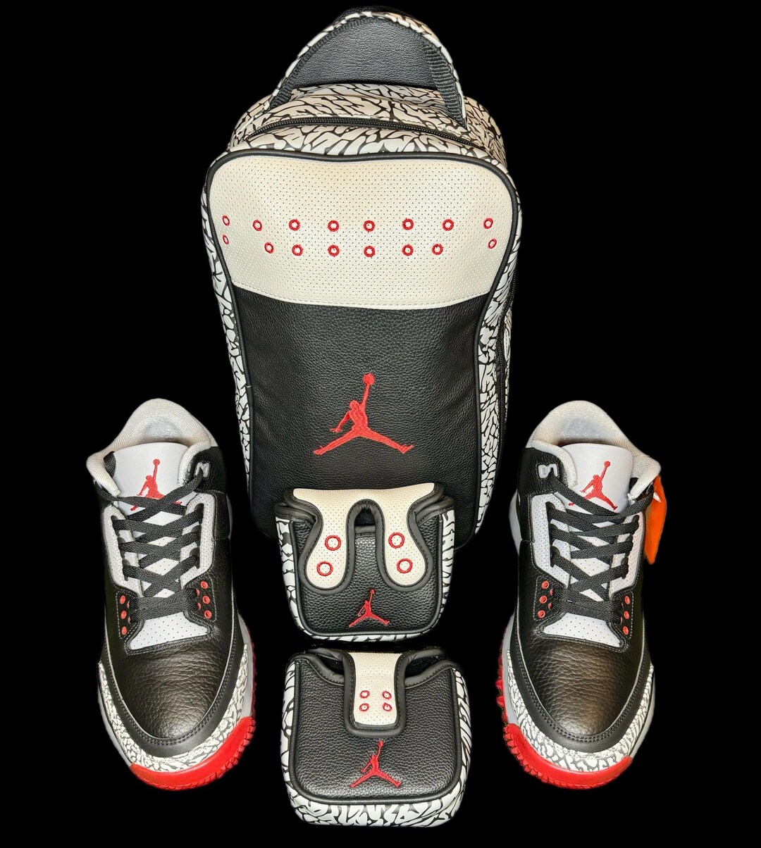 Jordan 3's Mallet Magnetic Putter Cover - Etsy