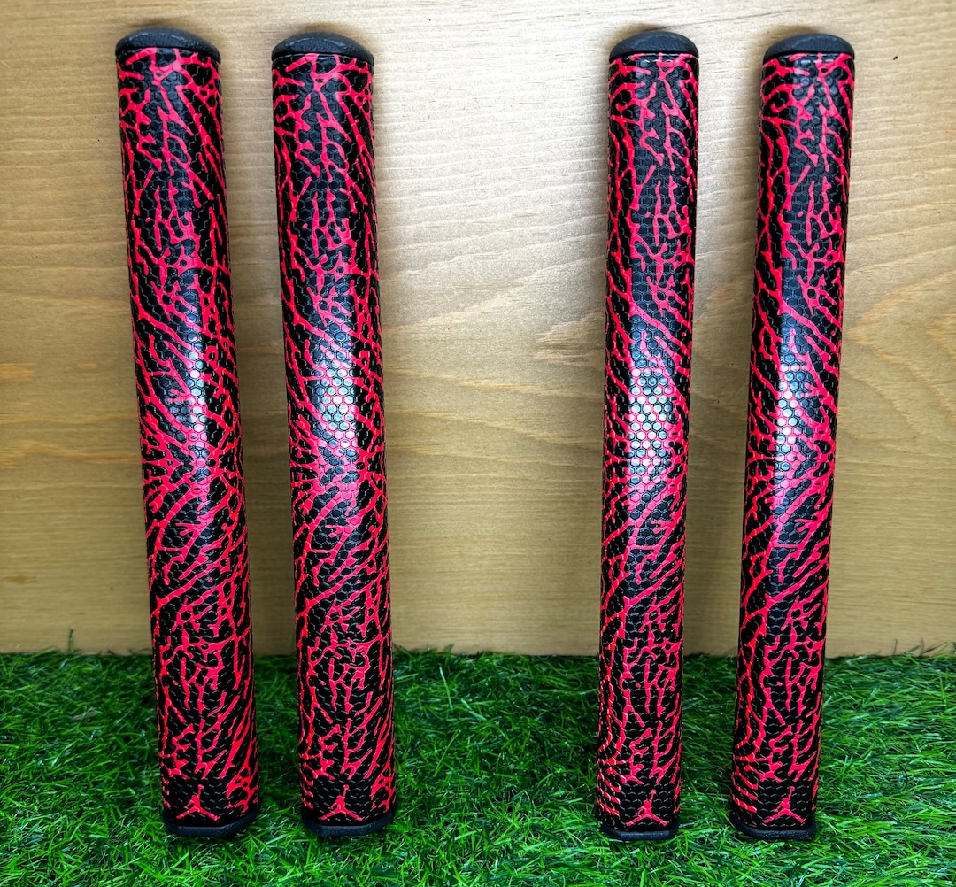 Air Jordan Putter Grip Elephant Print Super Stroker 2.0 & 3.0 Red and ...