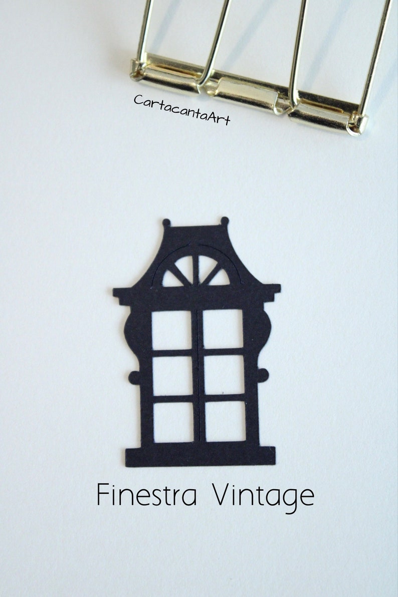 "classic" and "vintage" Cardboard Windows for Scrapbooking, Junk ...