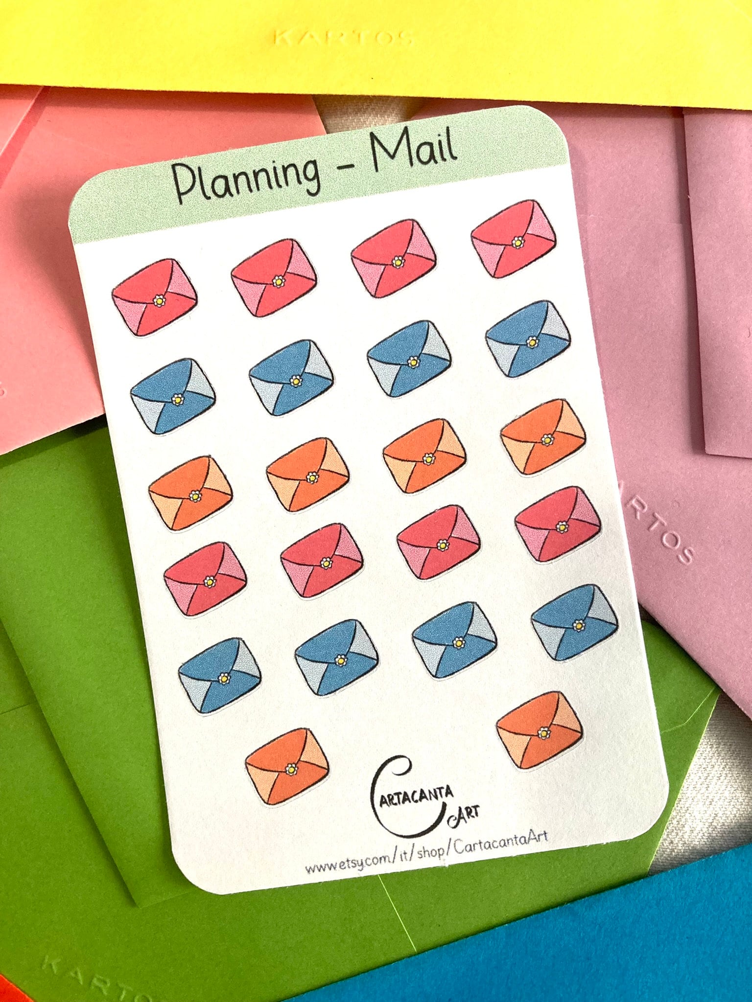 Stickers Planning "mail" – Bullet Journal Stickers. Planner Stickers ...
