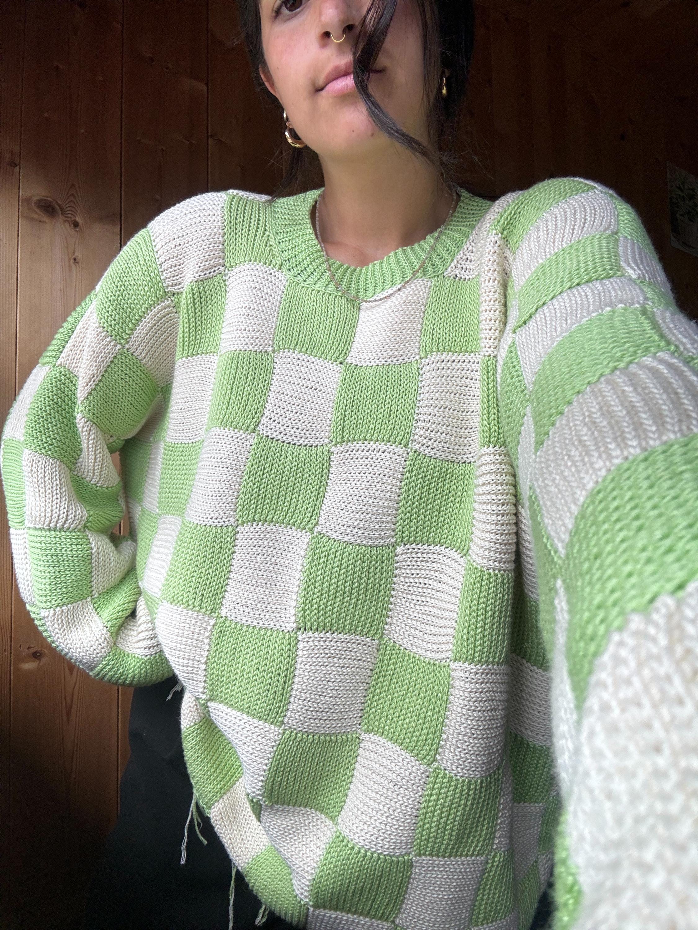 Chess (not Knit) Sweater Pattern / Crochet Pattern / PDF Download ...