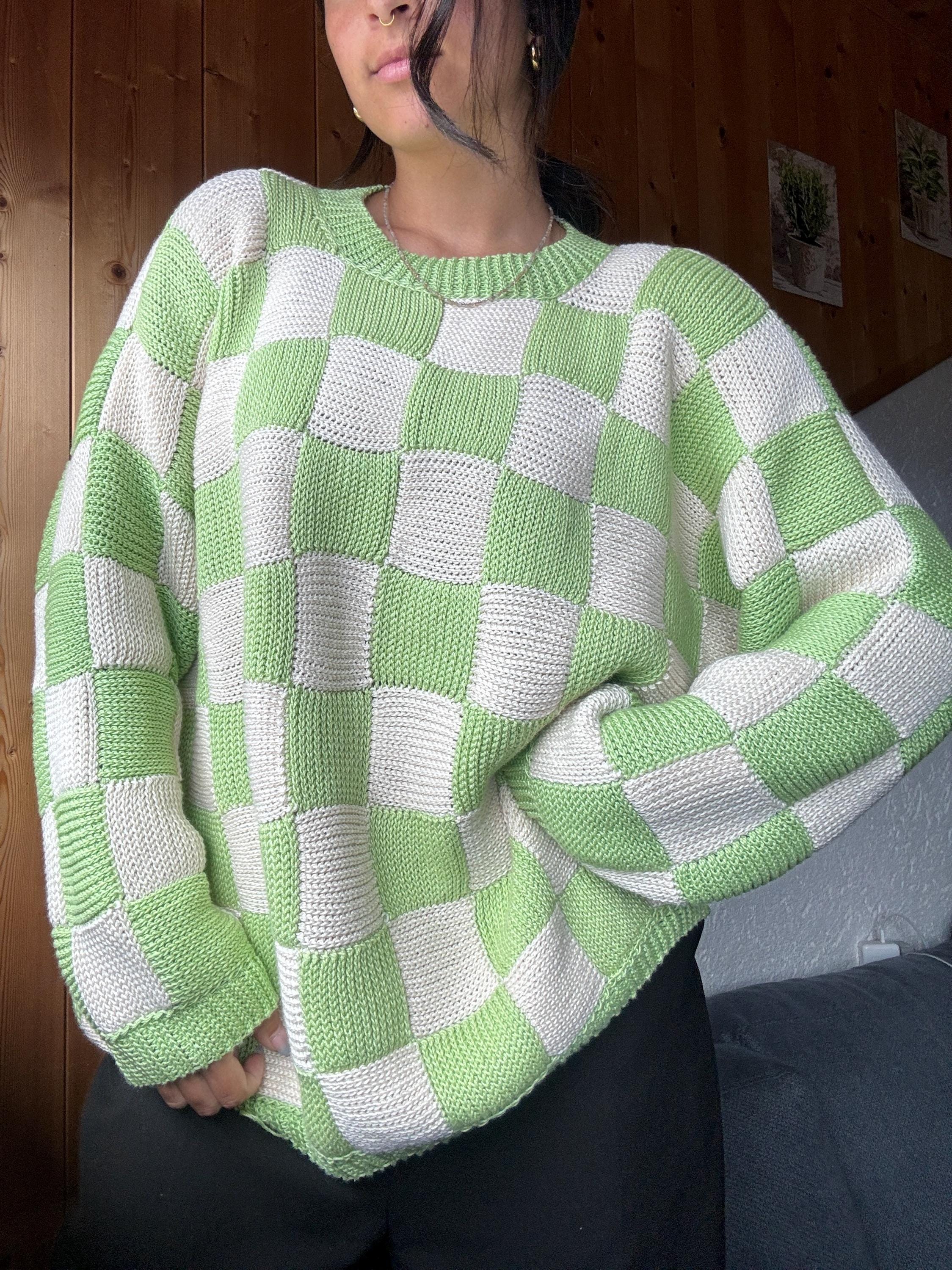 Chess (not Knit) Sweater Pattern / Crochet Pattern / PDF Download ...