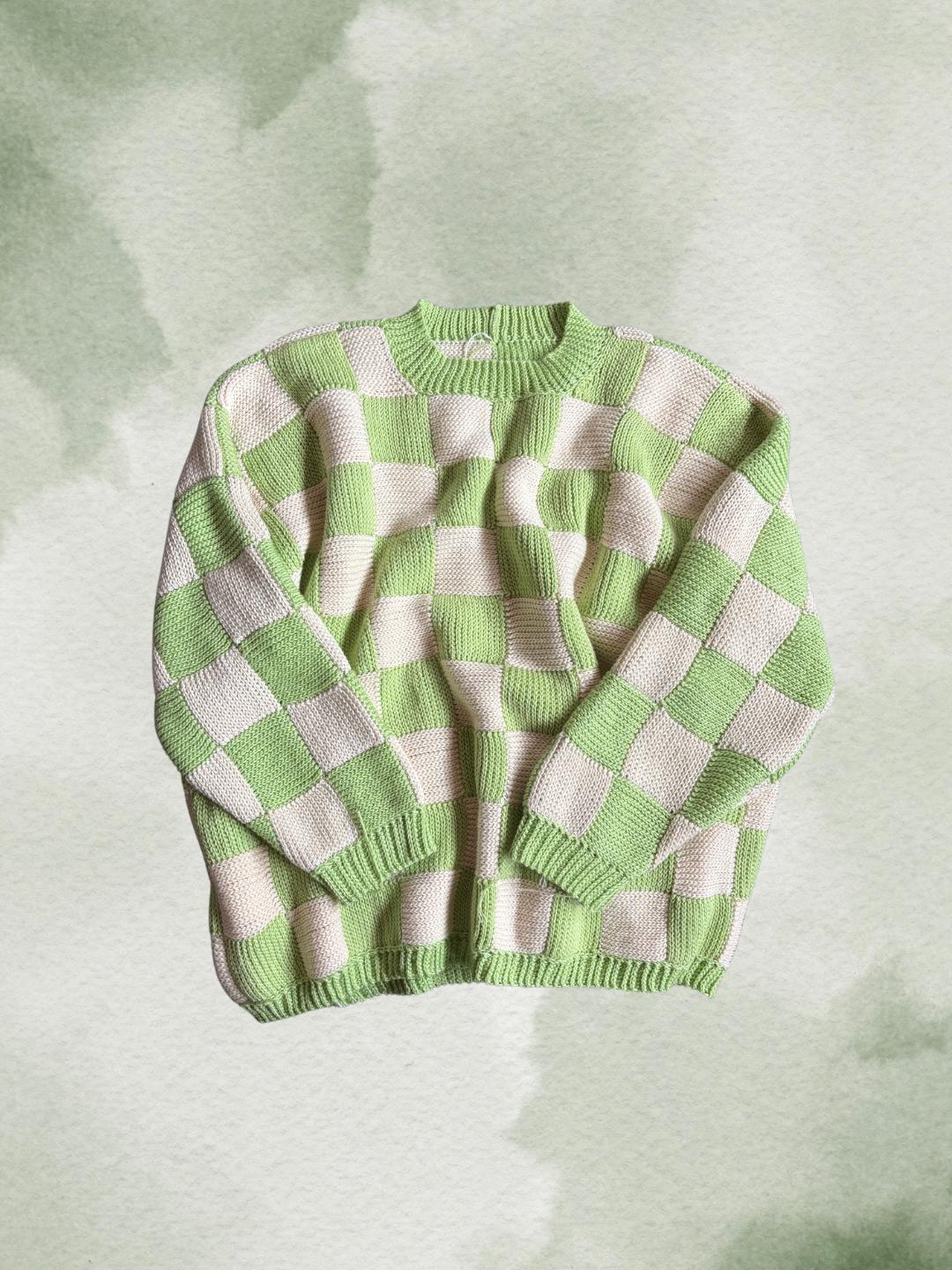 Chess (not Knit) Sweater Pattern / Crochet Pattern / PDF Download ...