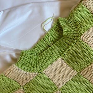 Chess (not Knit) Sweater Pattern / Crochet Pattern / PDF Download ...