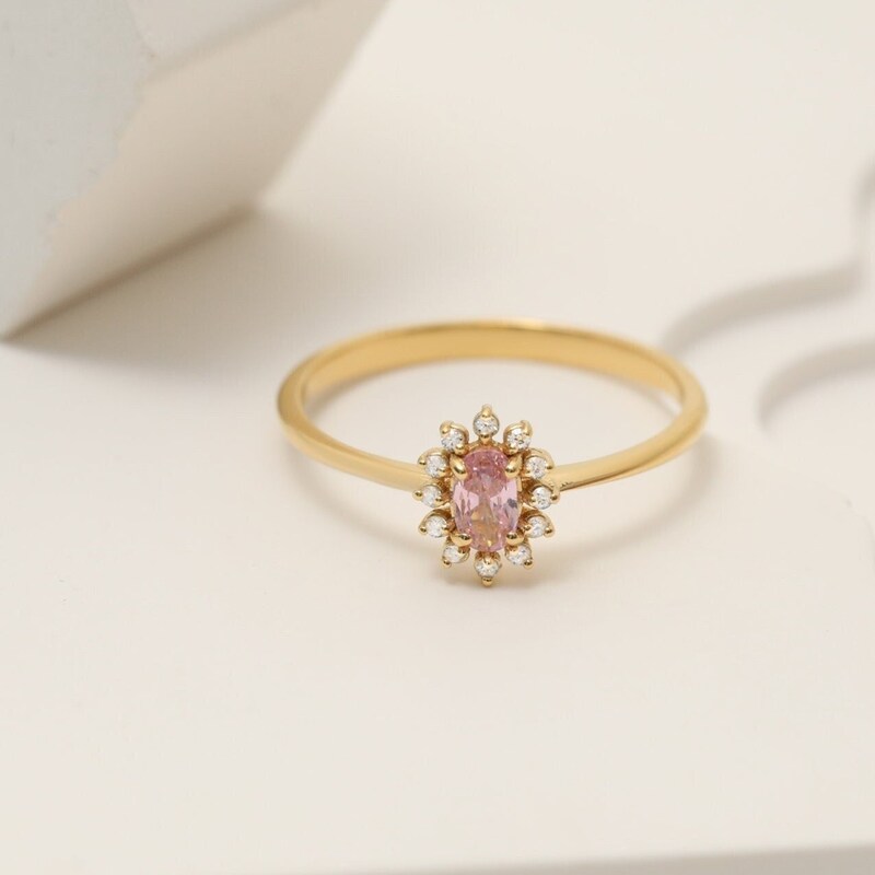 Pink Gold Rings - Etsy