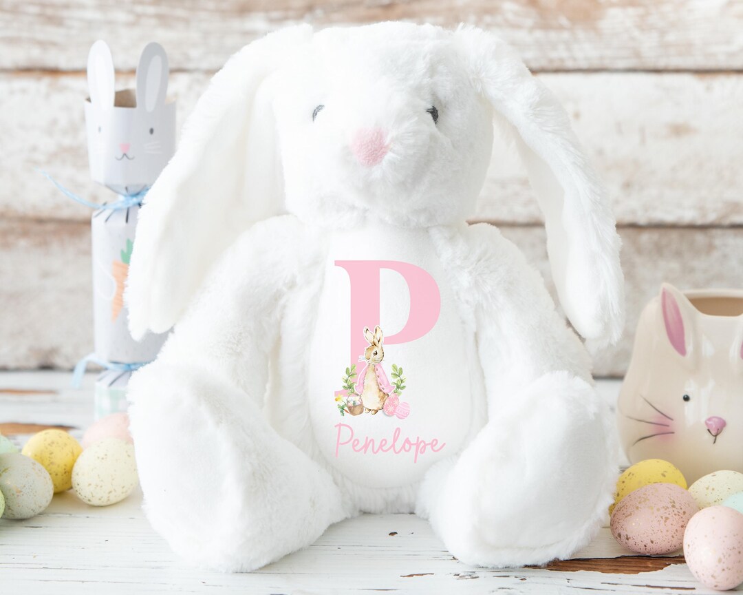 Personalised Easter Teddy | Easter Bunny Teddy | Easter Gift, Girls ...