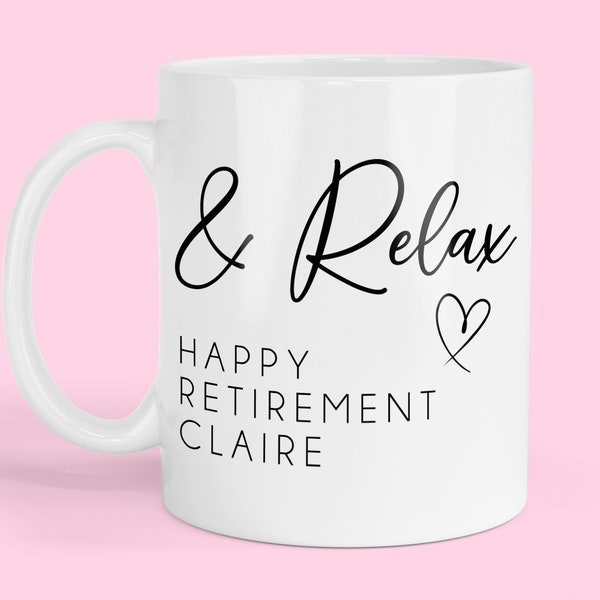 Retirement Mug - Etsy
