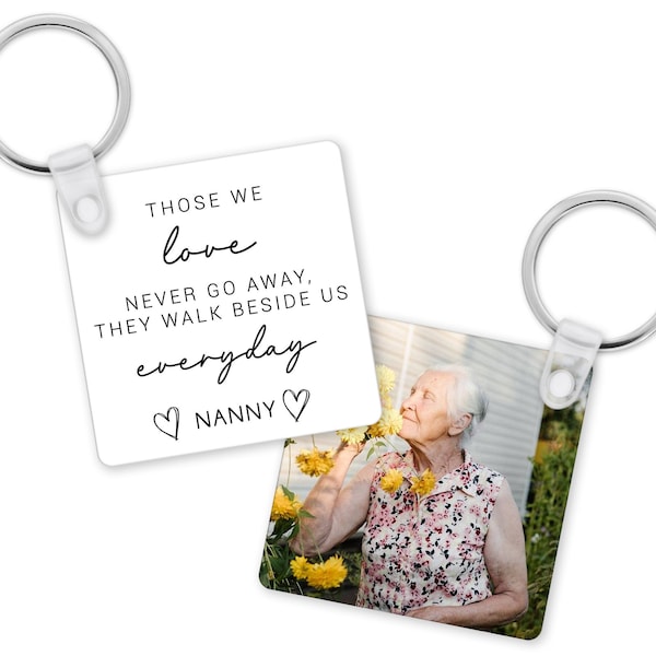 Memorial Keyring - Etsy