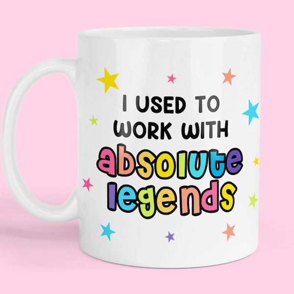 I Used to Work With Legends - Etsy UK