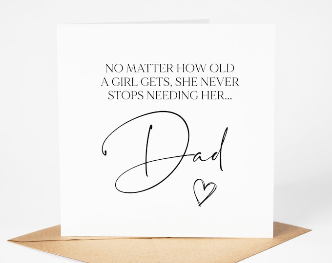 Personalised Dad Birthday Card | Father Birthday Card | Dad Birthday ...