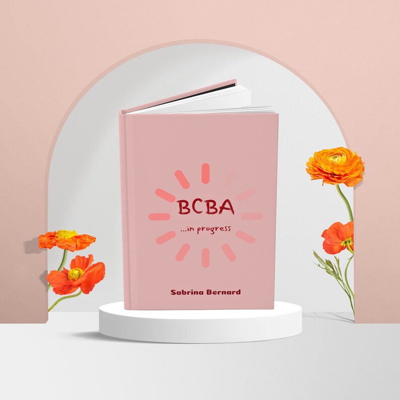 BCBA in Progress Personalized BCBA Notebook Planner Behavior - Etsy