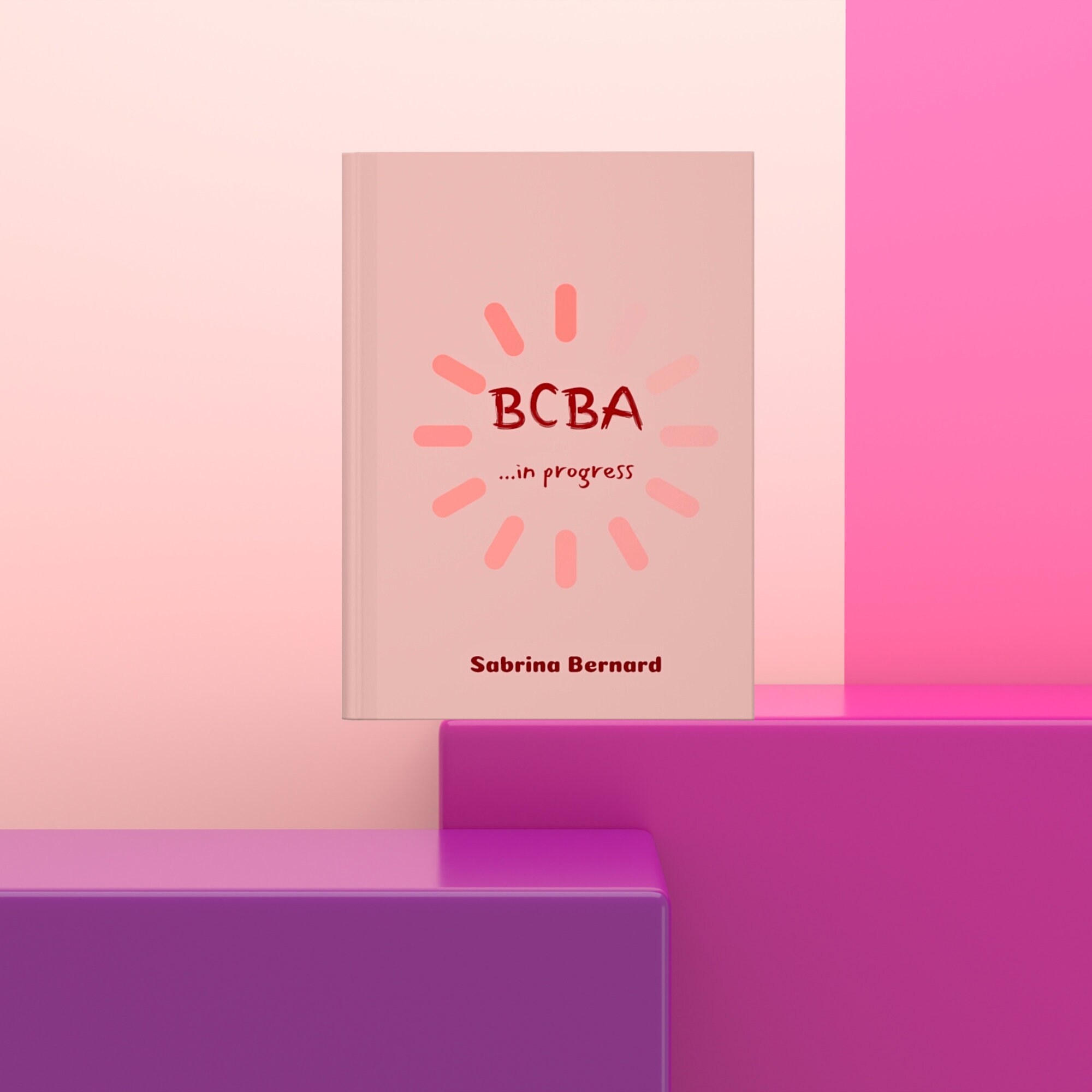 BCBA in Progress Personalized BCBA Notebook Planner Behavior Analyst ...