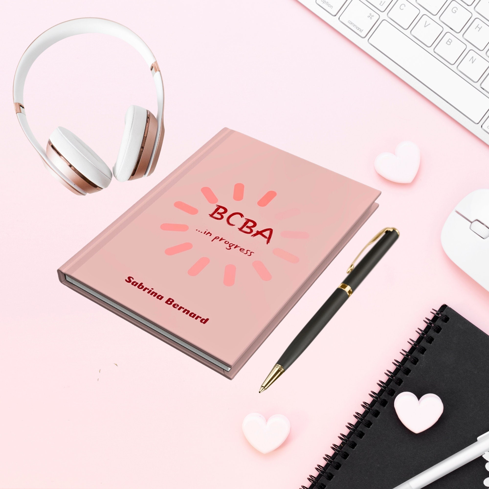 BCBA in Progress Personalized BCBA Notebook Planner Behavior Analyst ...