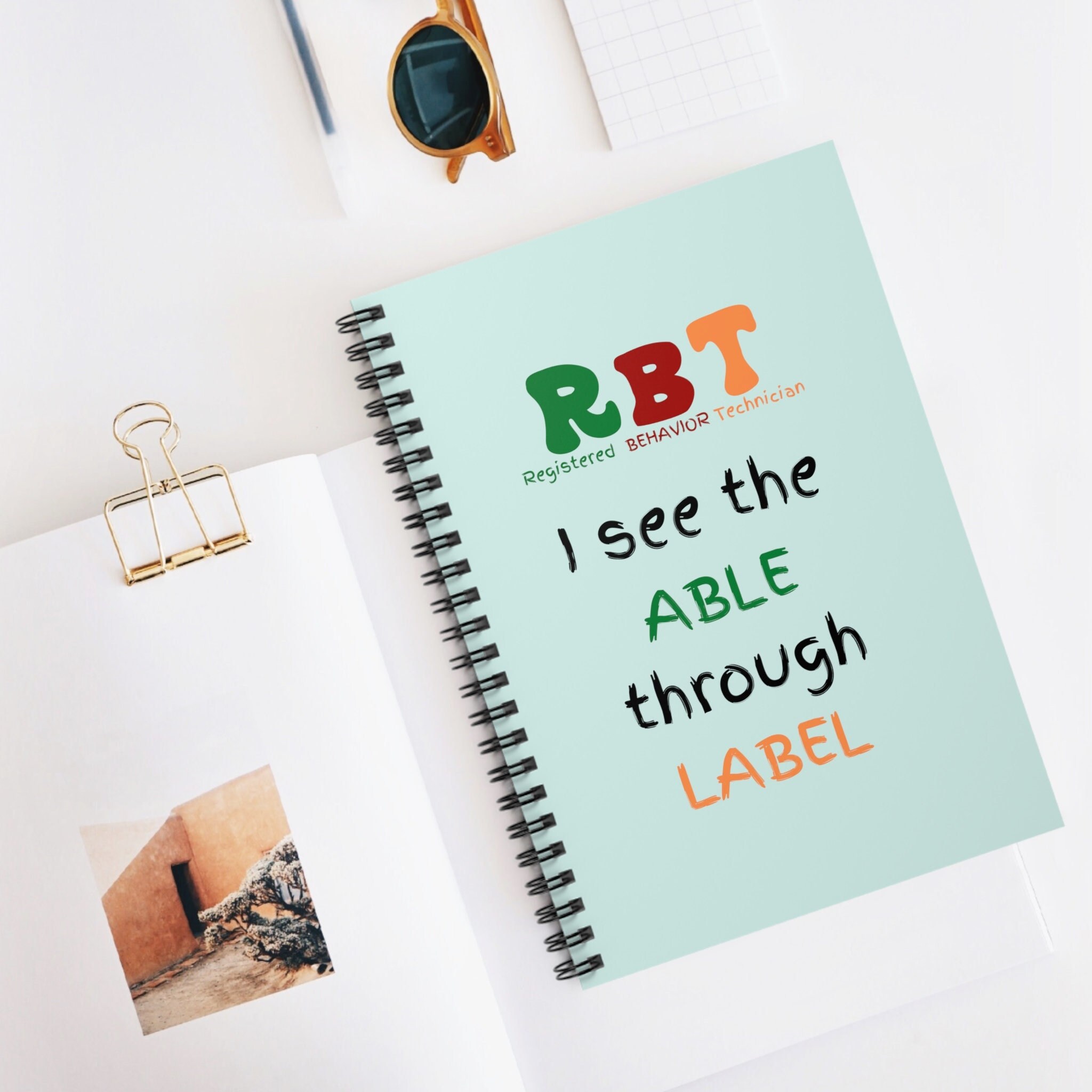 RBT Notebook Session Note, RBT Training Study Prep for Exam, RBT Gifts ...