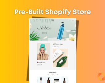Pre Built Shopify - Etsy